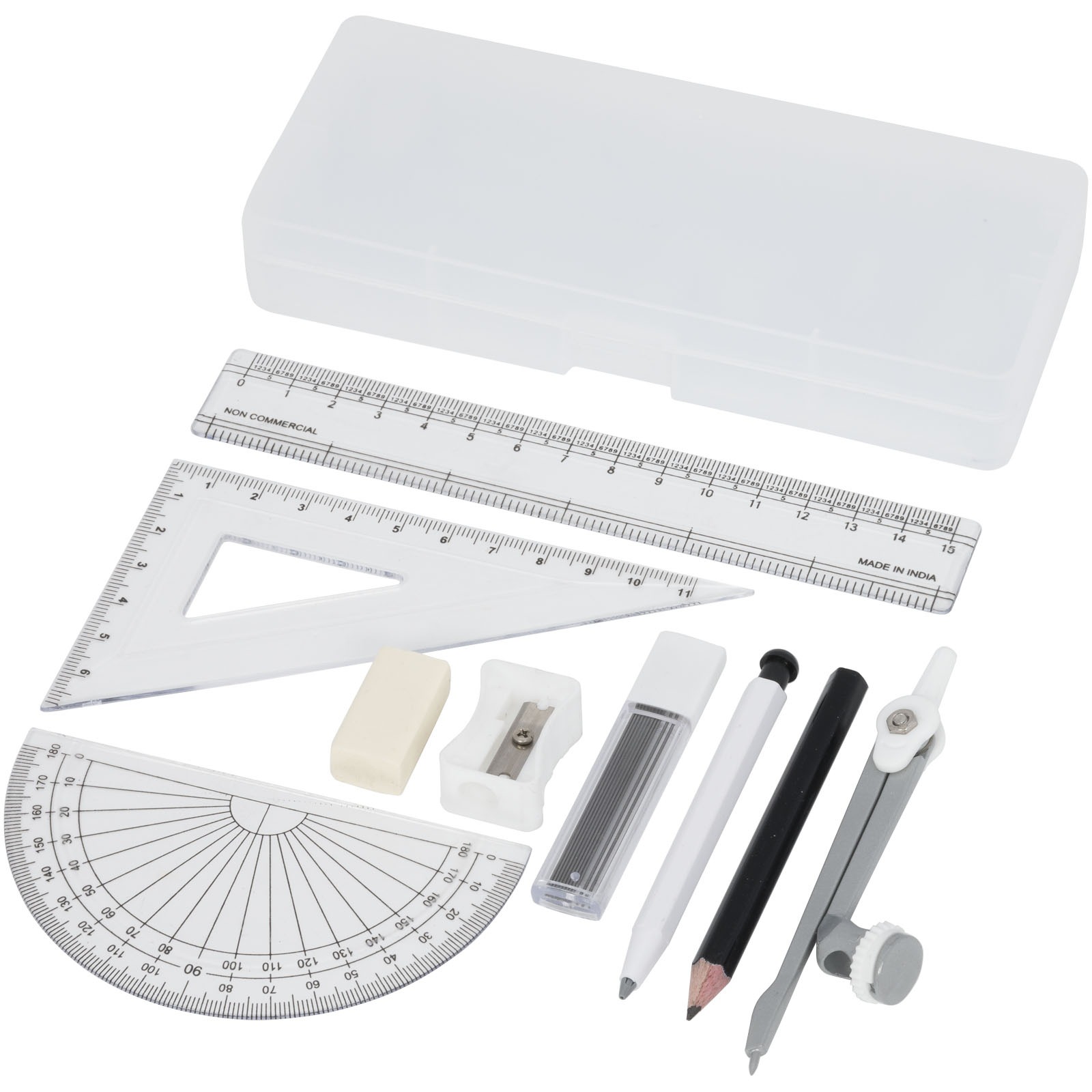 Julia 9-piece school geometry set - JSM Brand Exposure