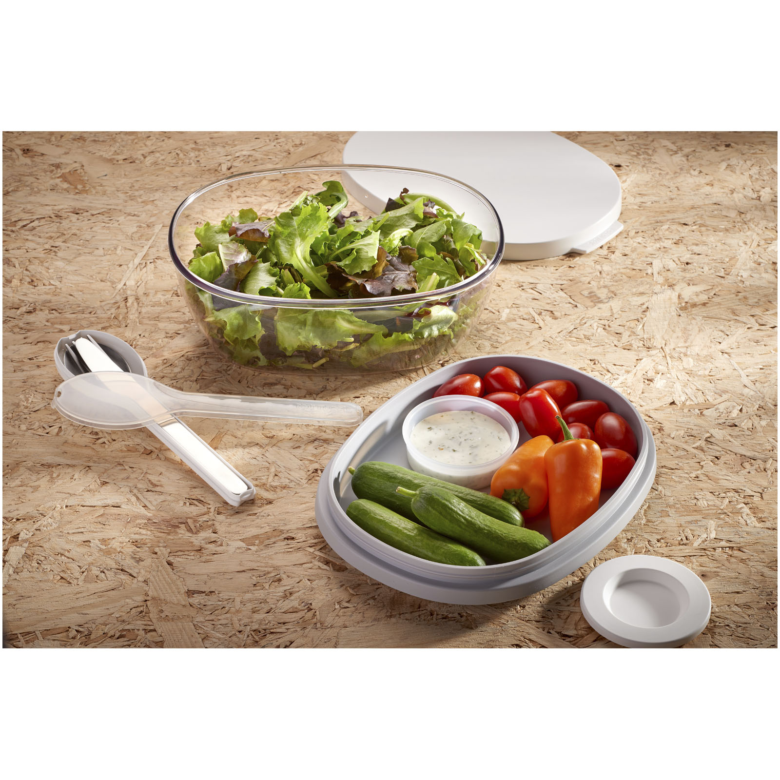 Ellipse salad box - JSM Brand Exposure